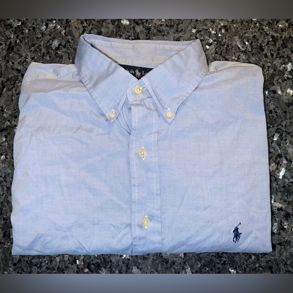 Ralph Lauren | Shirts | Utility Blue Ralph Lauren Classic Fit ...